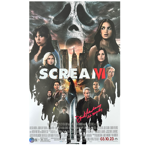 Dermot Mulroney Autographed Scream 6 Mini-Poster A – Dark Parlor Originals