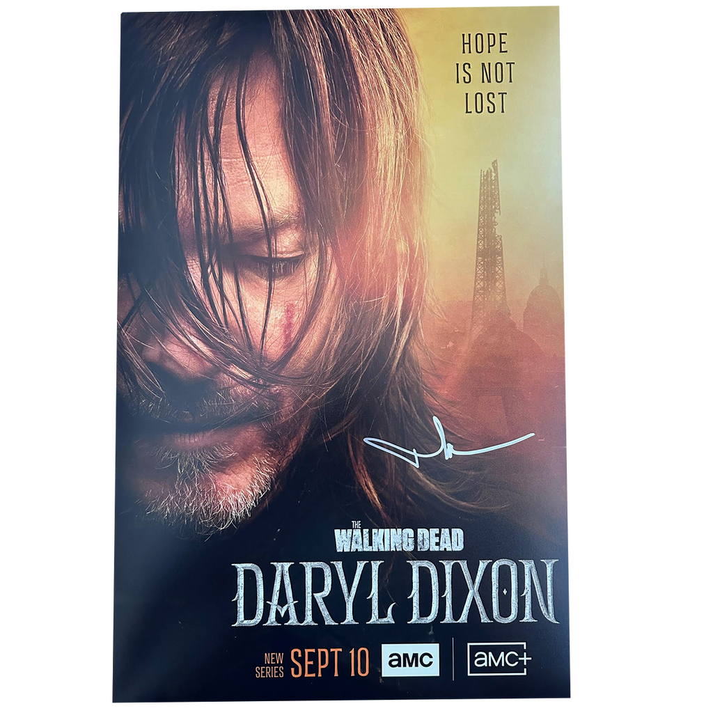 Norman Reedus - Autographed Daryl Dixon Mini-Poster B – Dark Parlor ...