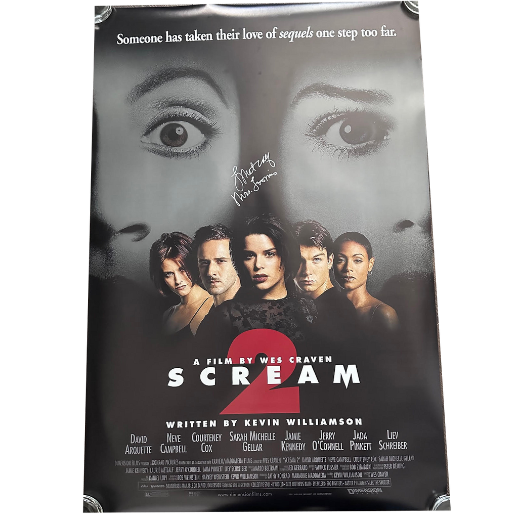 Laurie Metcalf Autographed Scream 2 - Photo – Dark Parlor Originals