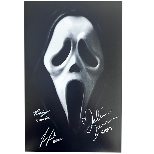 Ghost Face Print - 3 Signatures – Dark Parlor Originals
