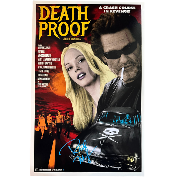 Rose McGowan Autographed Death Proof Mini-Poster - DPO Exclusive – Dark ...
